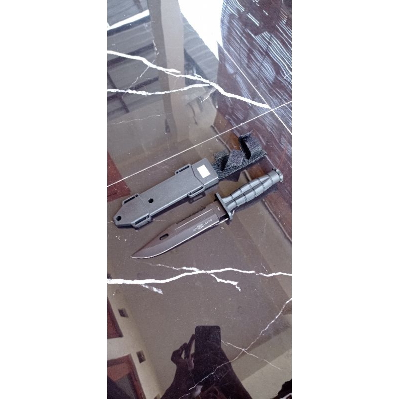 Jual pisau berburu belati pisau bushcratf outdoor pramuka belatti komando pisau TNI pisau satpam ...