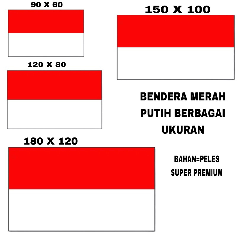 Jual Bendera Indonesia | Shopee Indonesia