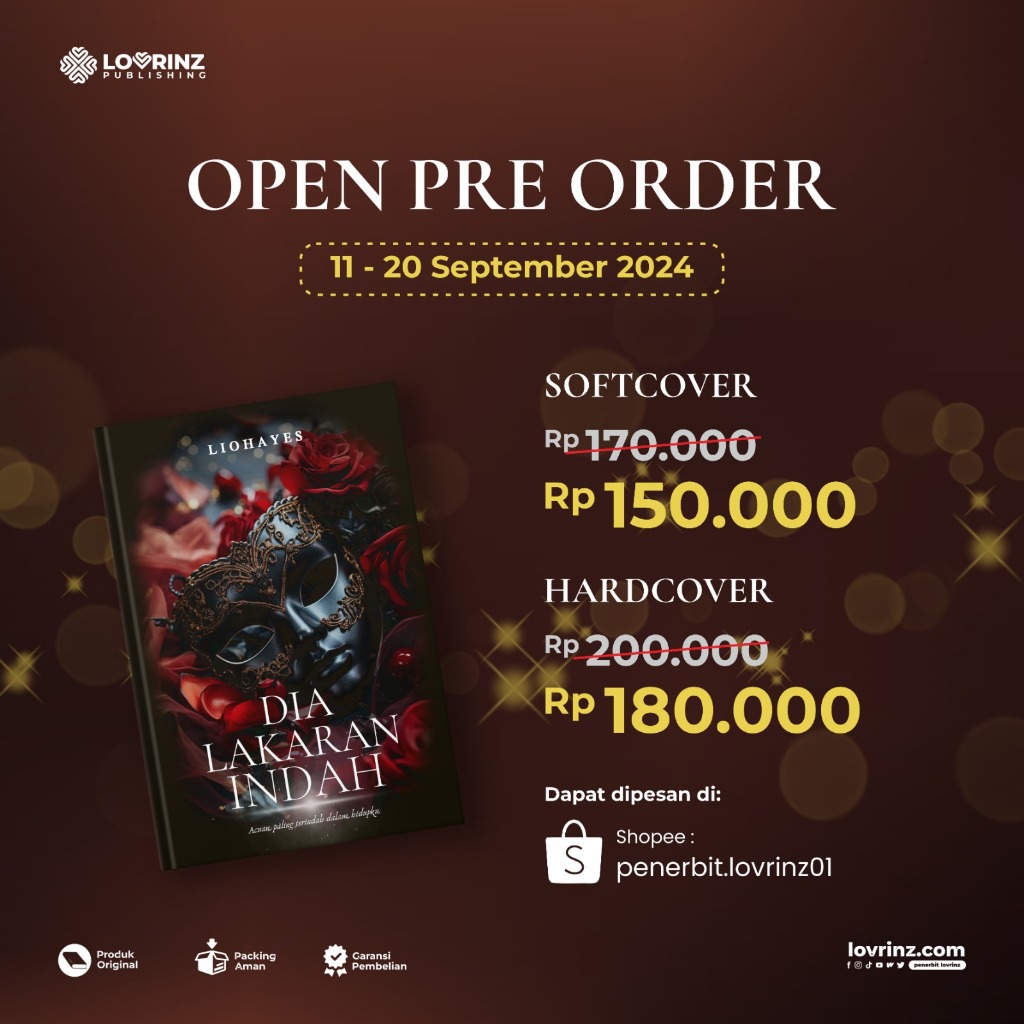 Jual Buku Original Dia Lakaran Indah by Liohayes - Penerbit LovRinz | Shopee Indonesia