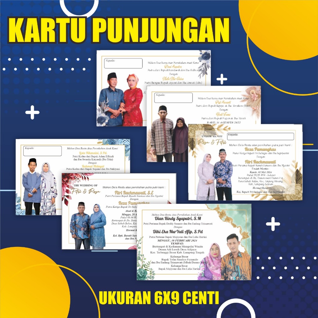 Jual KARTU PUNJUNGAN BESEK RANTANG PERNIKAHAN KHITAN | Shopee Indonesia