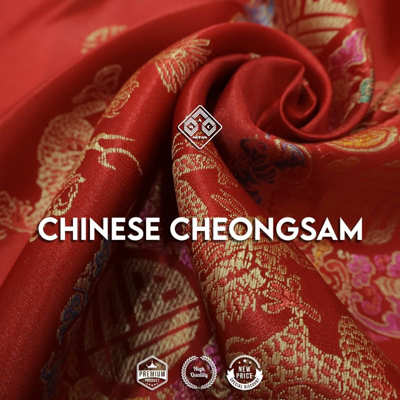 Jual [NEW] KAIN CHEONGSAM TERMURAH KUALITAS ISTIMEWA BAHAN CHINESE ...