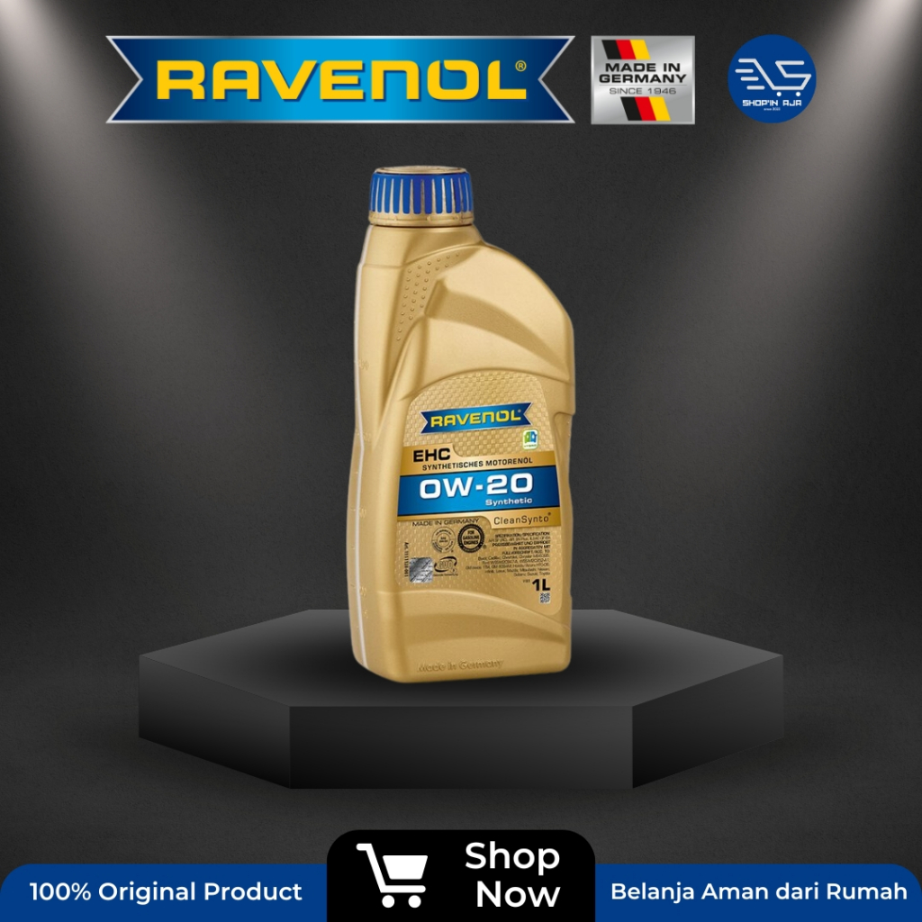 Jual OLI RAVENOL EHC 0W - 20 - Jerman | Shopee Indonesia