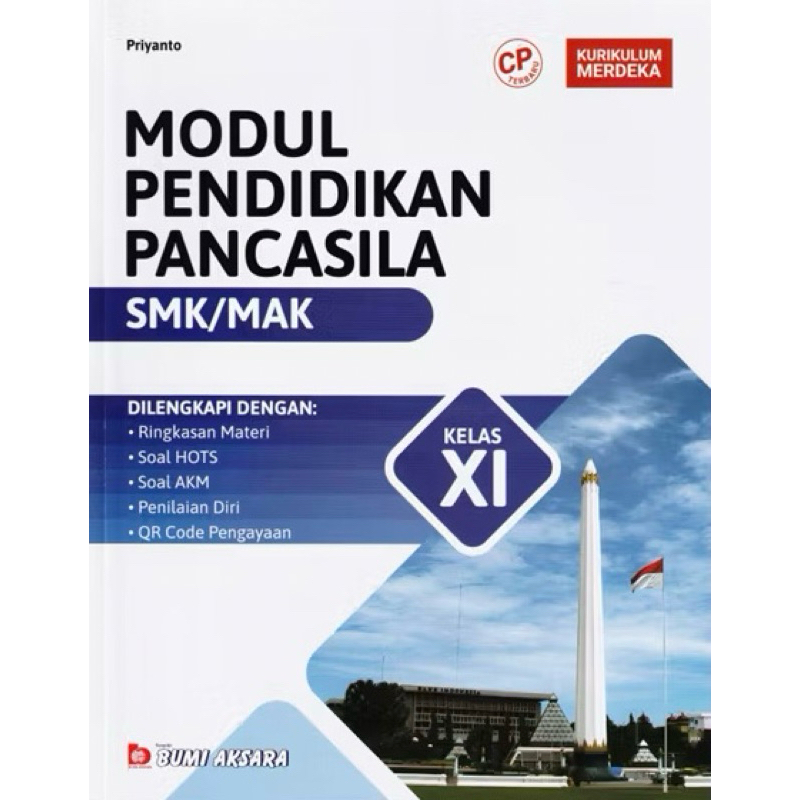 Jual Modul Pendidikan Pancasila Untuk SMK/MAK Kelas XI Kurikulum Merdeka - Penerbit Bumi Aksara ...