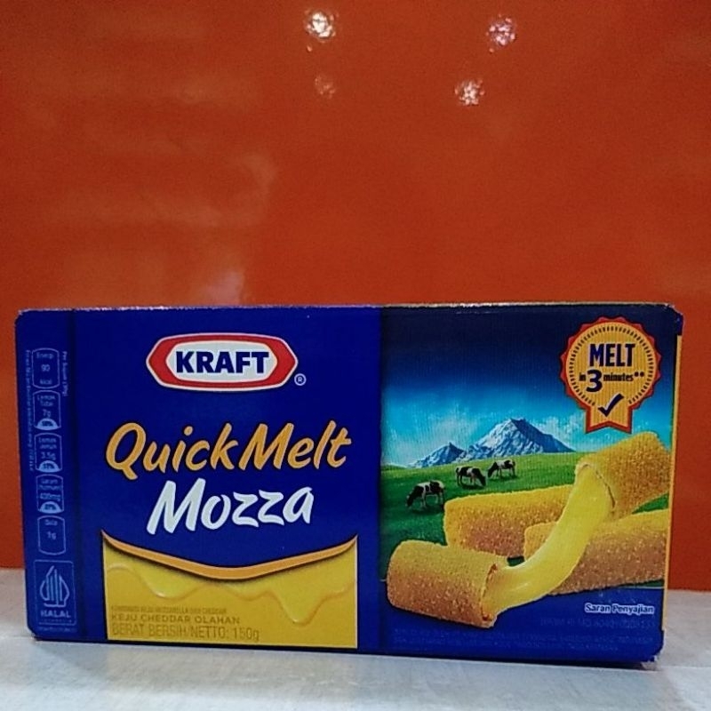 Jual KRAFT QUICK MELT MOZZA CHEESE 150 GR | Shopee Indonesia
