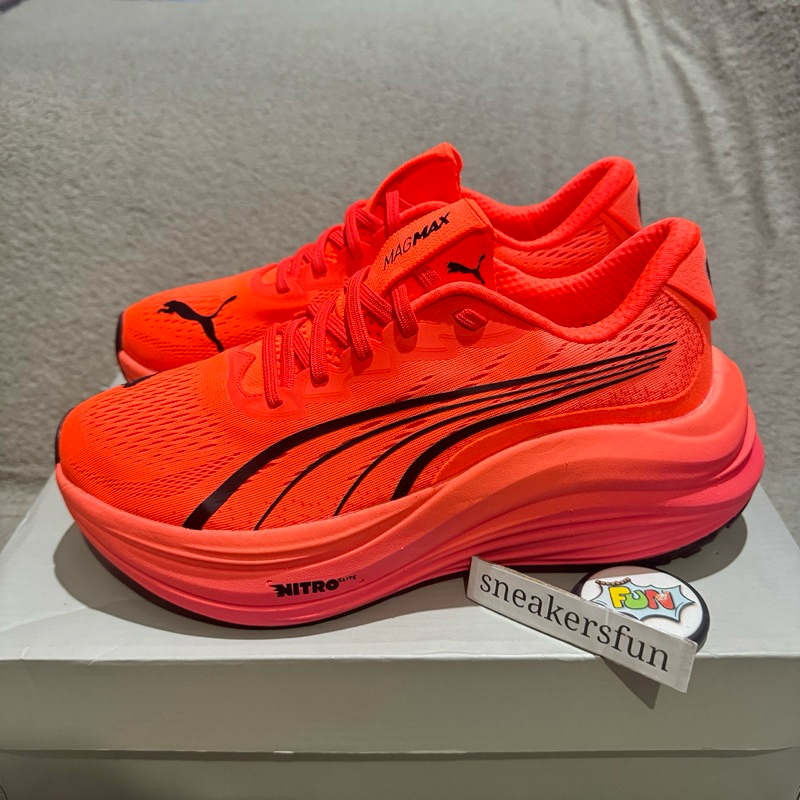 Jual PUMA DEVIATE NITRO ELITE MAG MAX ORANGE BLACK PREMIUM ORIGINAL ...
