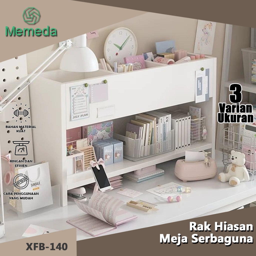 Jual Rak Kecil Baru Meja Asrama Rumah Meja Belajar Rak Penyimpanan Meja ...