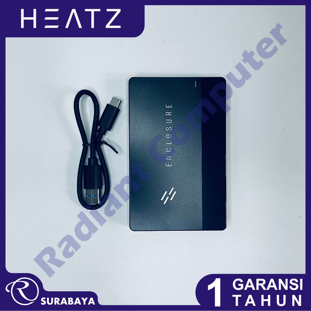 Jual Heatz ZL08 Casing External HDD SSD 2.5 inch USB 3.1 | Shopee Indonesia