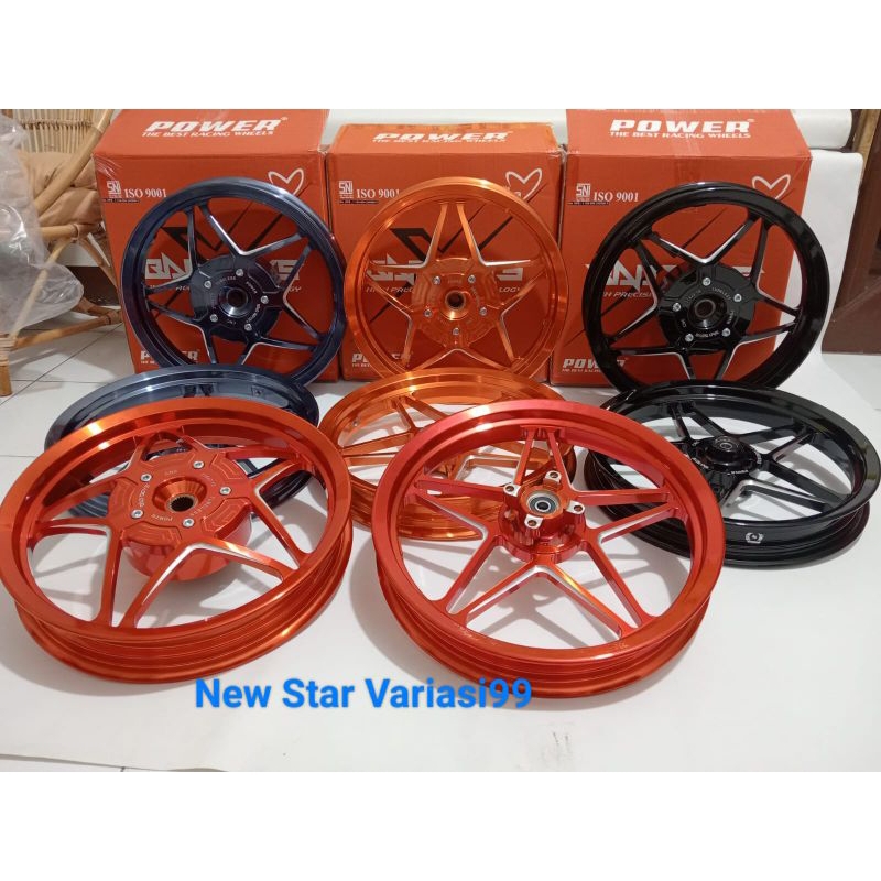 Jual velg POWER bad boys size 185/215-14 Vario 125/150 beat,Genio ...