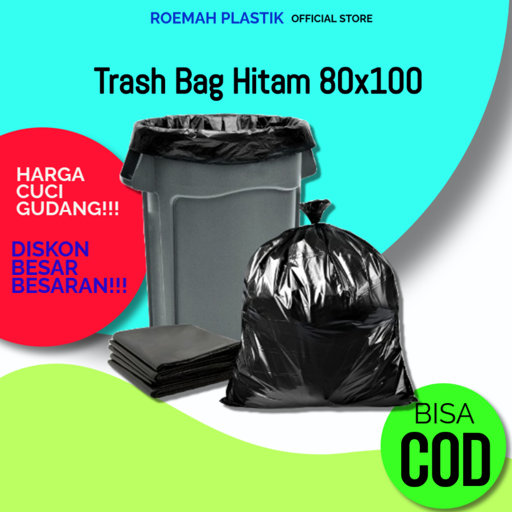 Jual Kantong Plastik Sampah Trash Bag Besar Jumbo | Shopee Indonesia