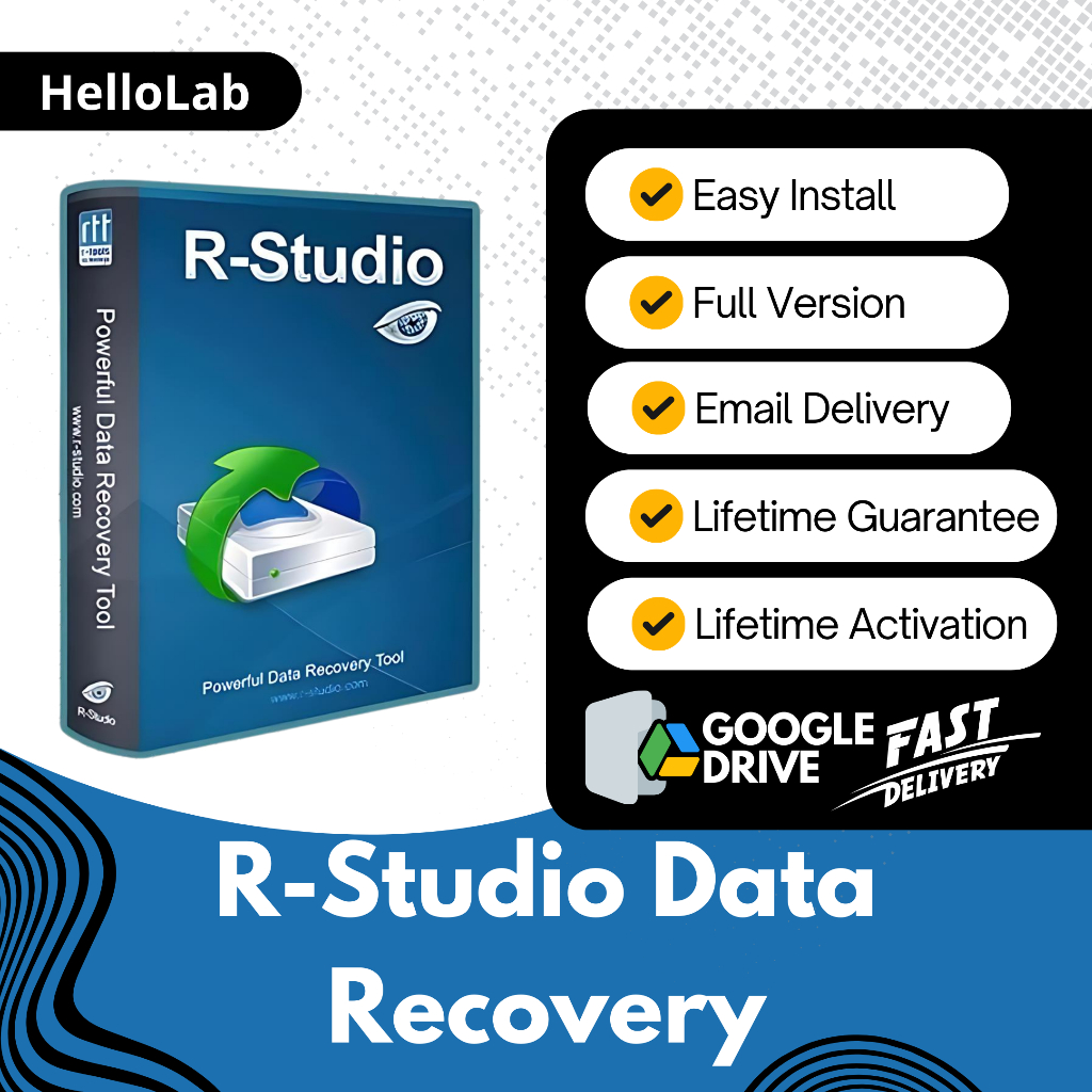 Jual R-Studio Data Recovery Network 2025 v9.5.191520 Full Version ...