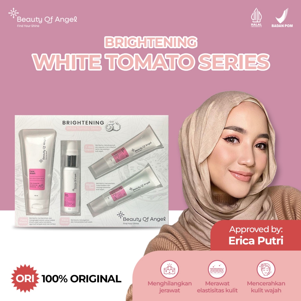 Jual BEAUTY OF ANGEL ERICA PUTRI BRIGHTENING WHITE TOMATO BOA ...