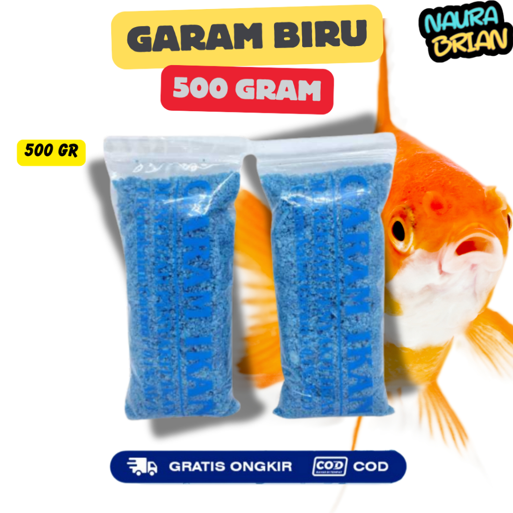 Jual garam biru,garam ikan aquarium,kolam ikan | Shopee Indonesia