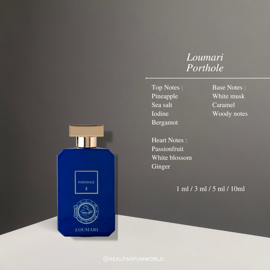 Jual REAL PARFUM WORLD - Decant Parfum Loumari Porthole for Unisex ...