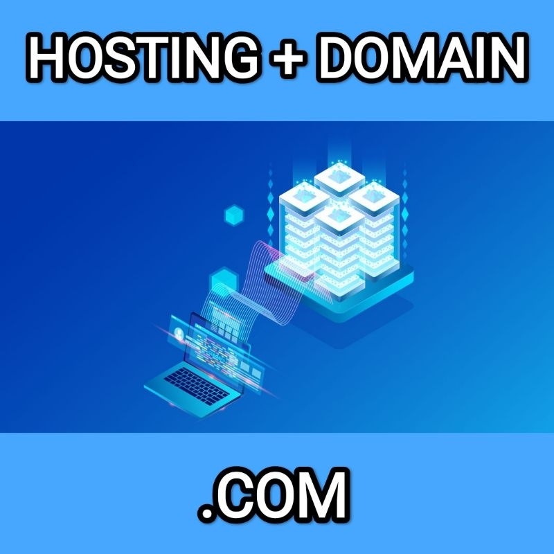 Jual HOSTING DAN DOMAIN COM 1 TAHUN | Shopee Indonesia