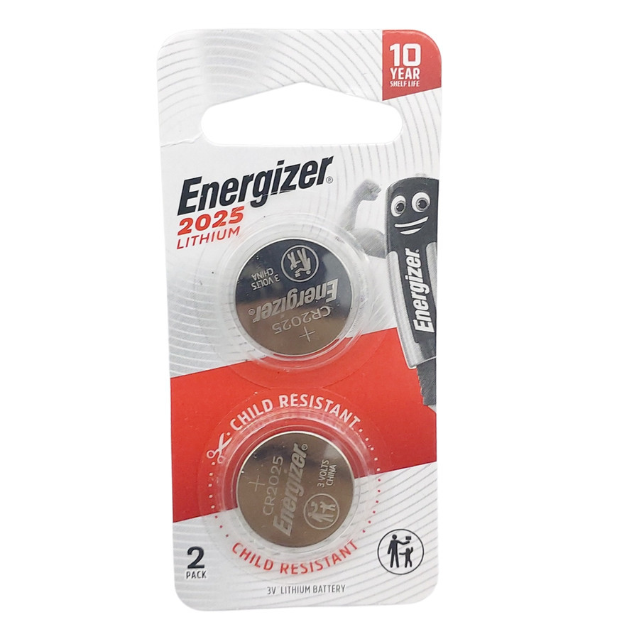 Jual Batu Baterai Energizer 2025 CR2025 Jam Tangan Kunci Mobil Isi 2pcs ...