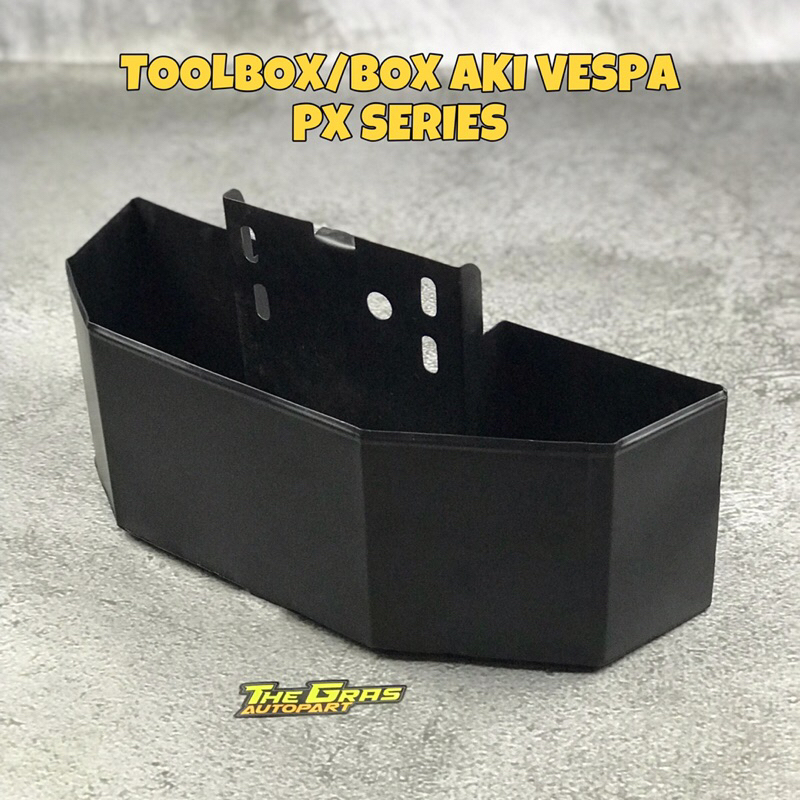 Jual Box Toolkit Toolbox Samping Tepong Vespa Tempat Barang Oli Vespa ...