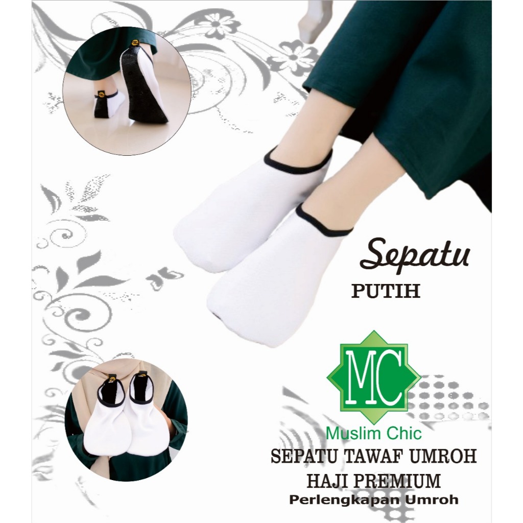Jual Sepatu tawaf Umroh Haji Premium pria wanita anti slip by Muslim ...
