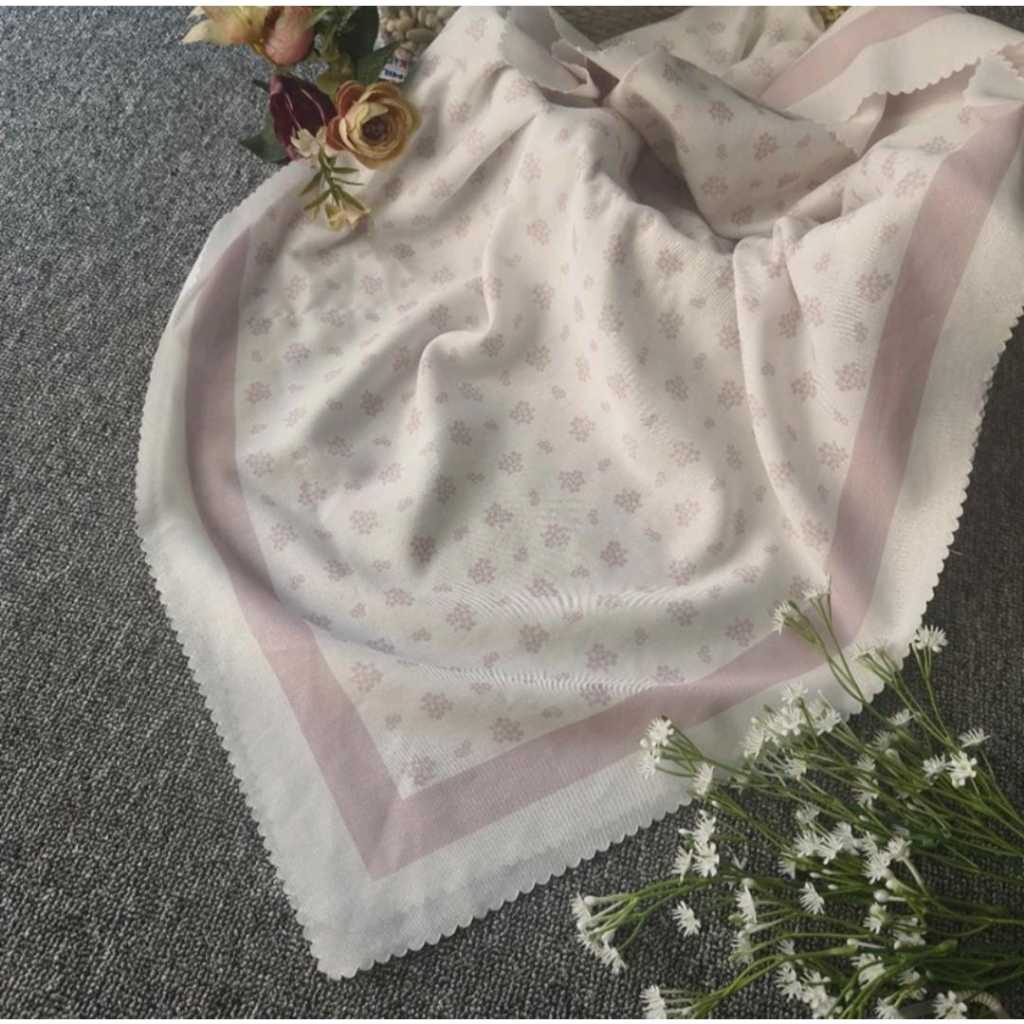 Jual Hijan Jilbab Segi Empat Voal Motif Premium/ Coksu | Shopee Indonesia