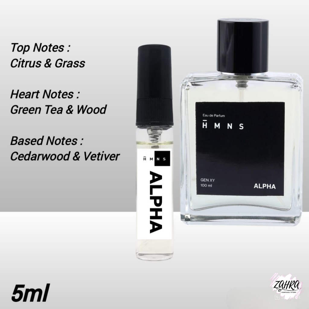 Jual HMNS Perfume Decant Alpha Original - 5ml | Shopee Indonesia