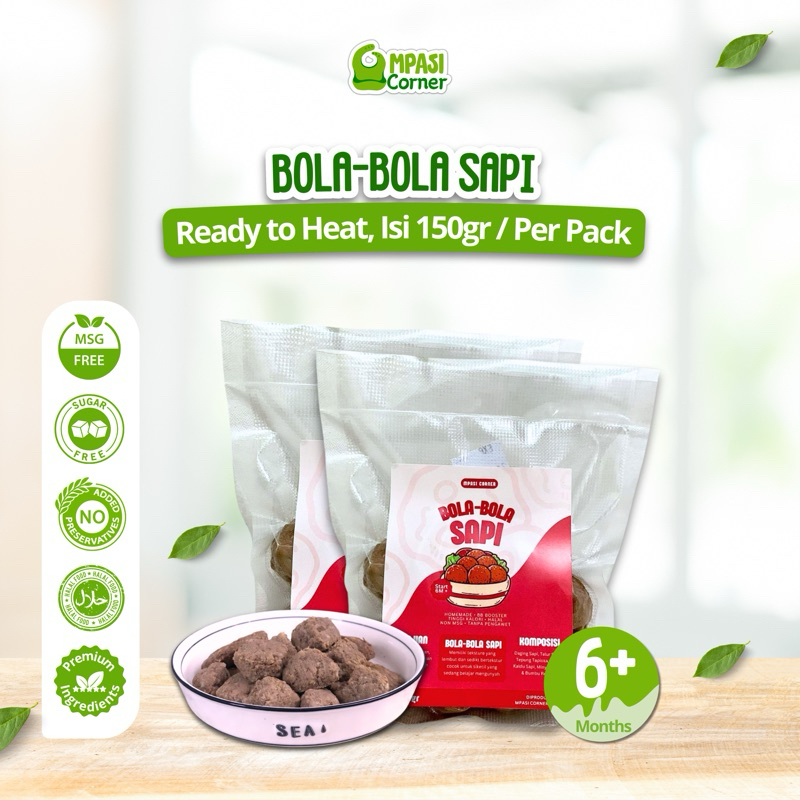 Jual Bola Bola Sapi Lauk Pauk Mpasi Finger Food Dairy Free By Mpasi ...