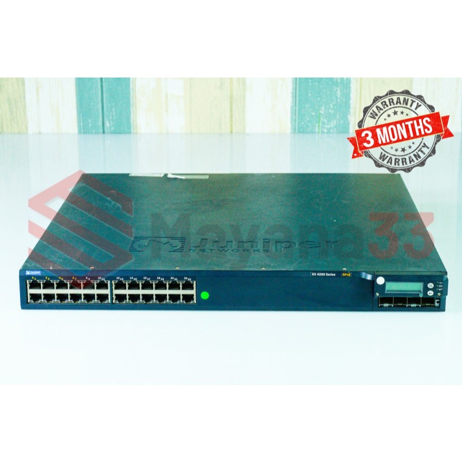 Jual Juniper Networks EX 4200 Series 24Port Ethernet Switch | Shopee ...