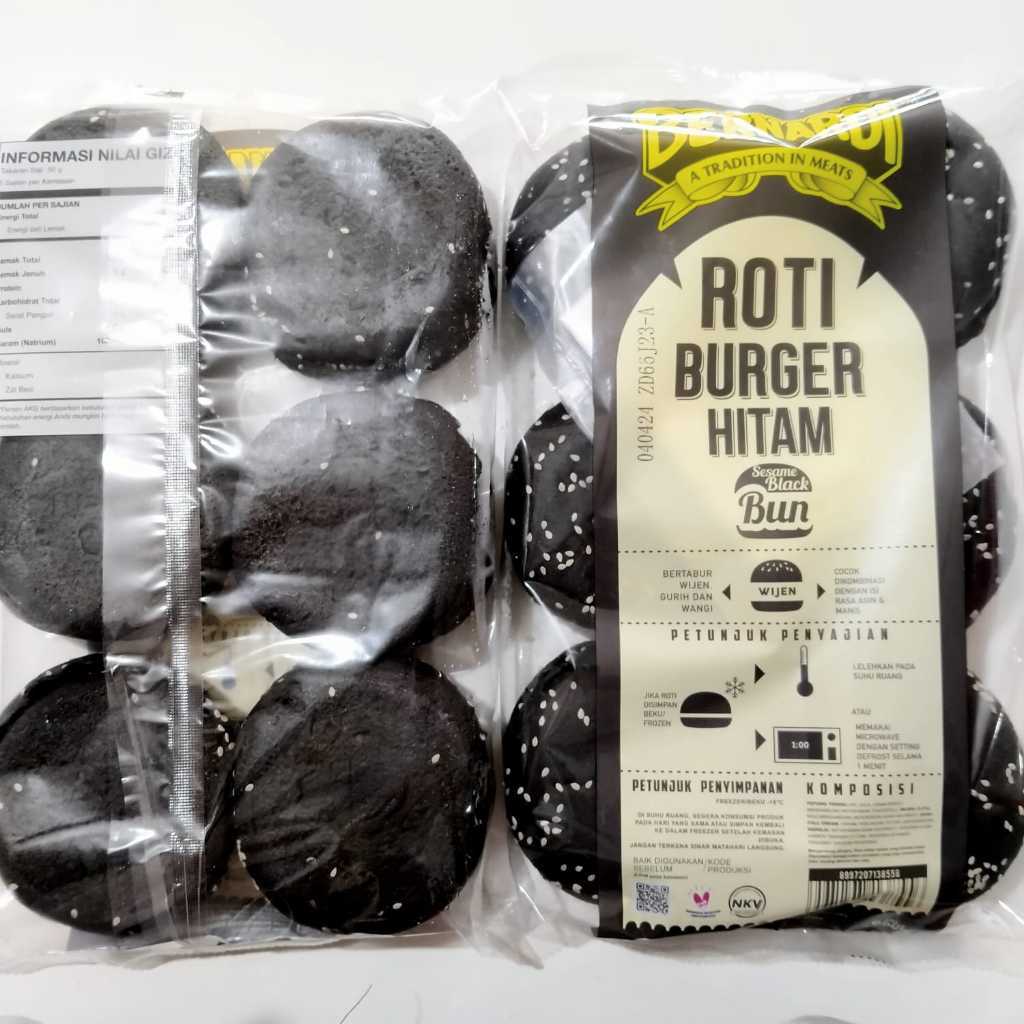 Jual BERNARDI ROTI BURGER HITAM | Shopee Indonesia