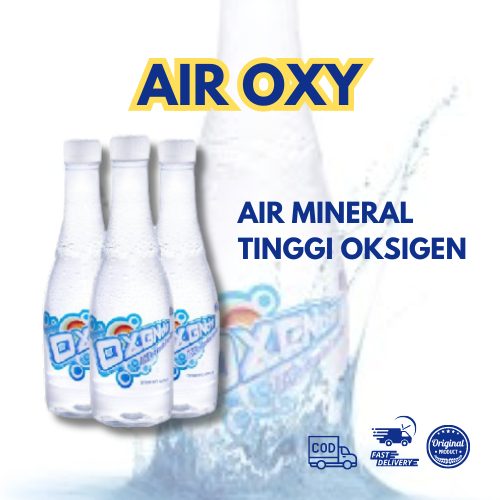 Jual DRINKING WATER OXY 100% ORIGINAL | AIR OXY | OXYGEN 470ML ...