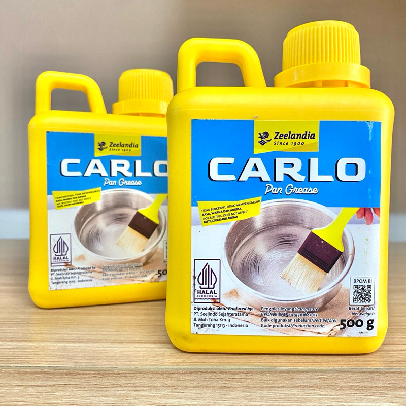 Jual Zeelandia Carlo Pan Grease 500gr - Pengoles Loyang | Shopee Indonesia
