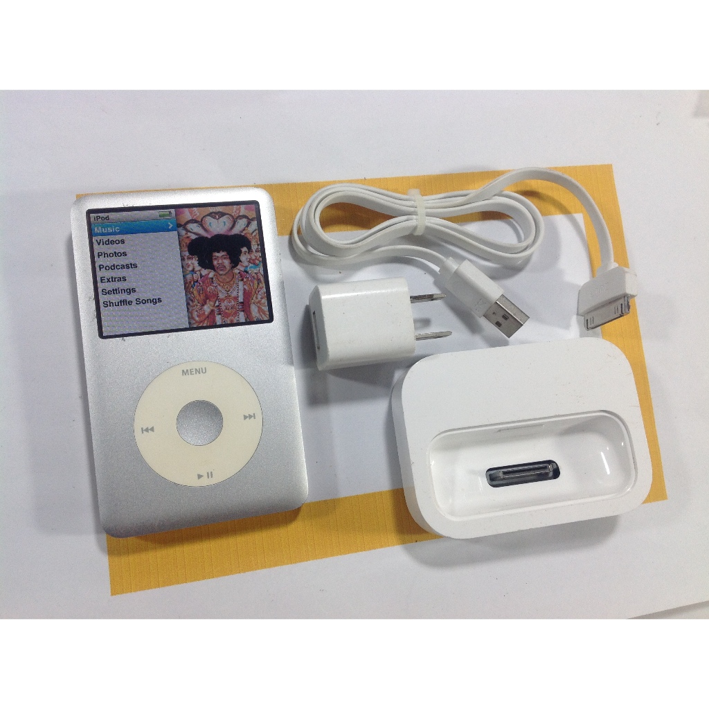 Jual 7th 120gb silver ipod classic y2c5 dock | Shopee Indonesia