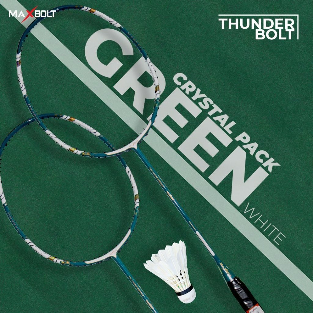 Jual Raket Badminton Maxbolt Thunderbolt 35 LBS | Original 100% ...