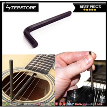 Jual Kunci L Wrench Besi Truss Rod Trussrod Pelurus Neck Gitar Tool ...