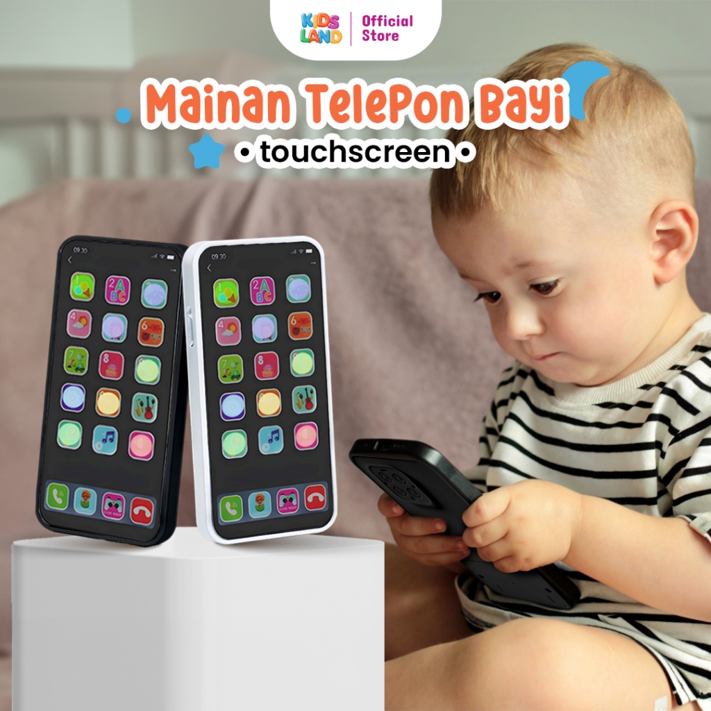 Jual KIDSLAND Mainan Musik Telepon Handphone Telfon Anak Bayi ...