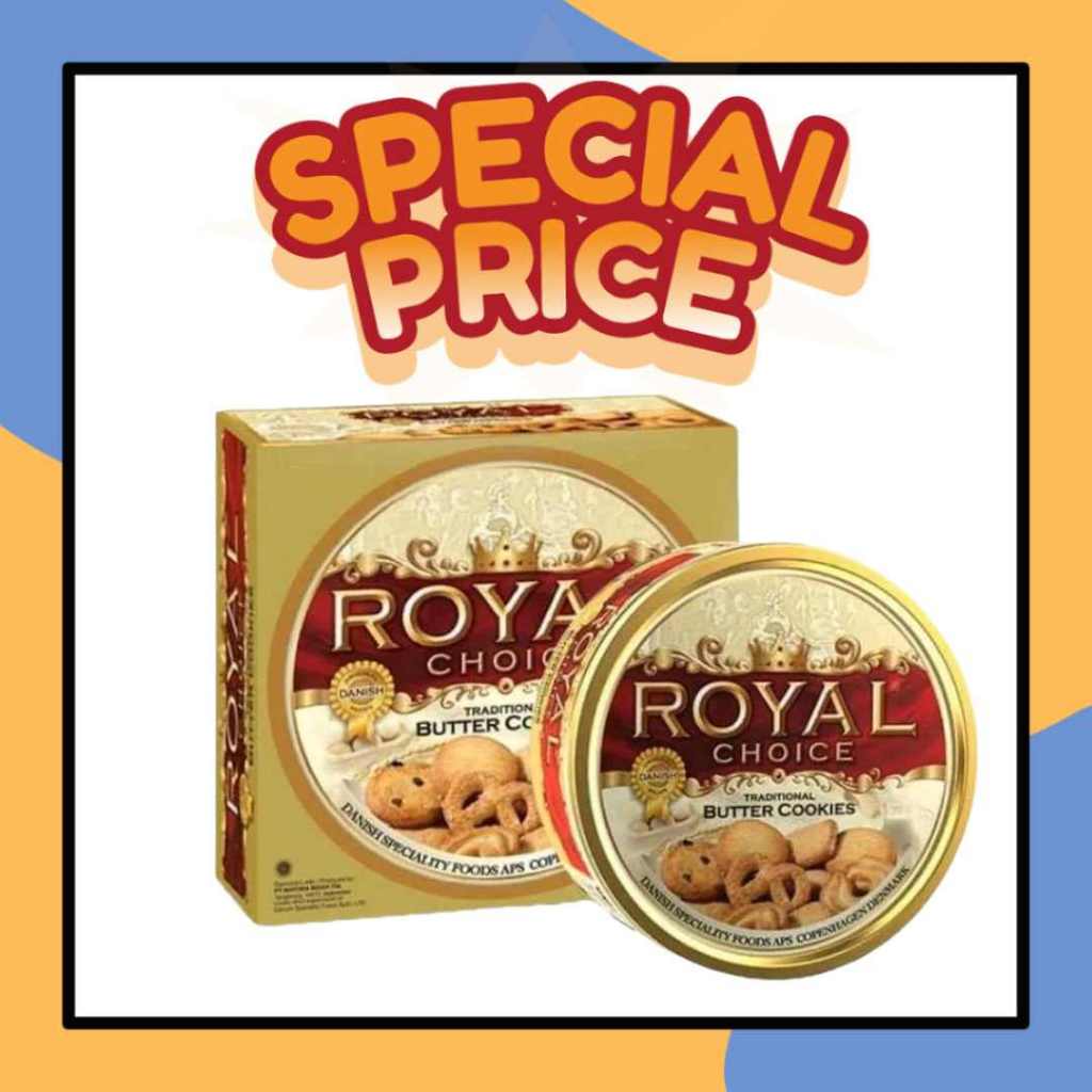 Jual Royal Choice Butter Cookies 480gr Kukis Mentega Biskuit Lebaran ...