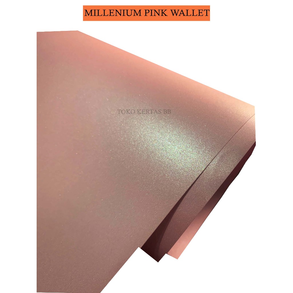 Jual KERTAS JASMINE / KERTAS MILLENIUM / WARNA PINK WALLET 190 - 220 ...