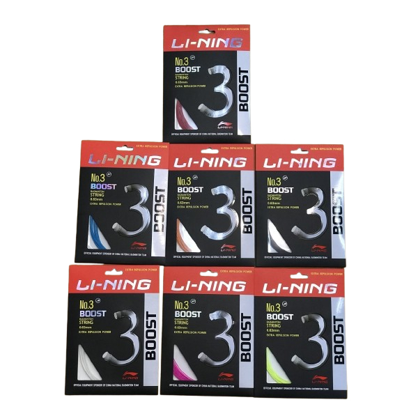 Jual SENAR BADMINTON - SENAR RAKET BADMINTON LINING NO 3 BOOST ORIGINAL ...