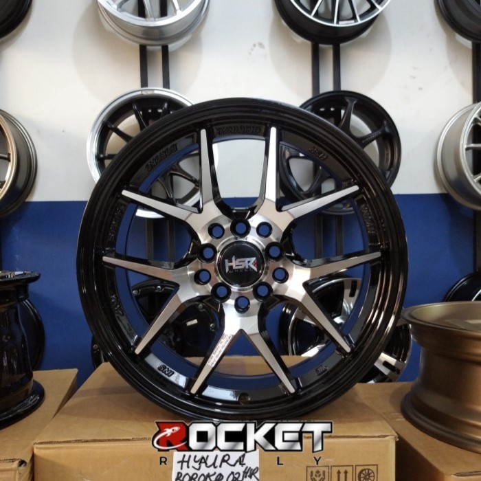 Jual Velg Mobil Racing Elegan Ring 16 HSR HYURA Cocok Buat Mobil Altis Ertiga Innova Brv Xpander ...