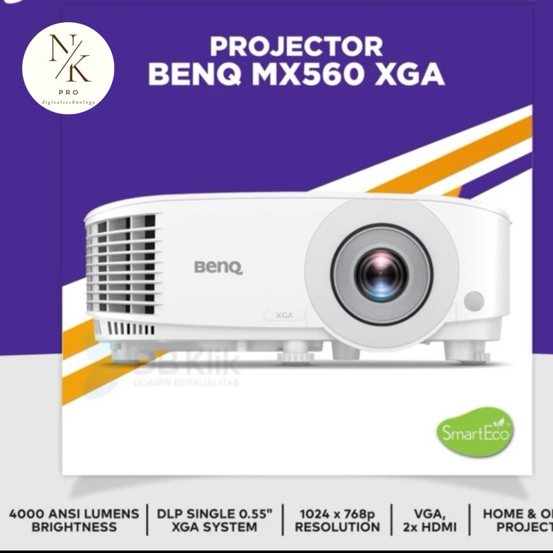 Jual proyektor benq mx 560 / Benq MX 560 XGA 4000 lumen | Shopee Indonesia