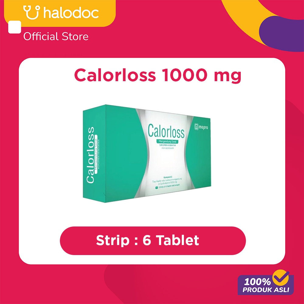 Jual Calorloss 1000 mg 6 Tablet | Shopee Indonesia
