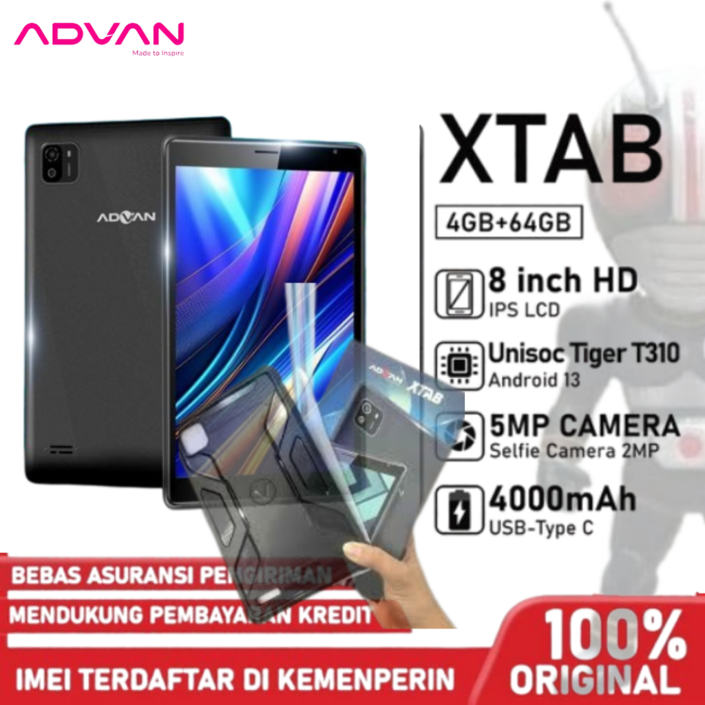 Jual TABLET ADVAN XTAB 4/64GB GARANSI RESMI | Shopee Indonesia