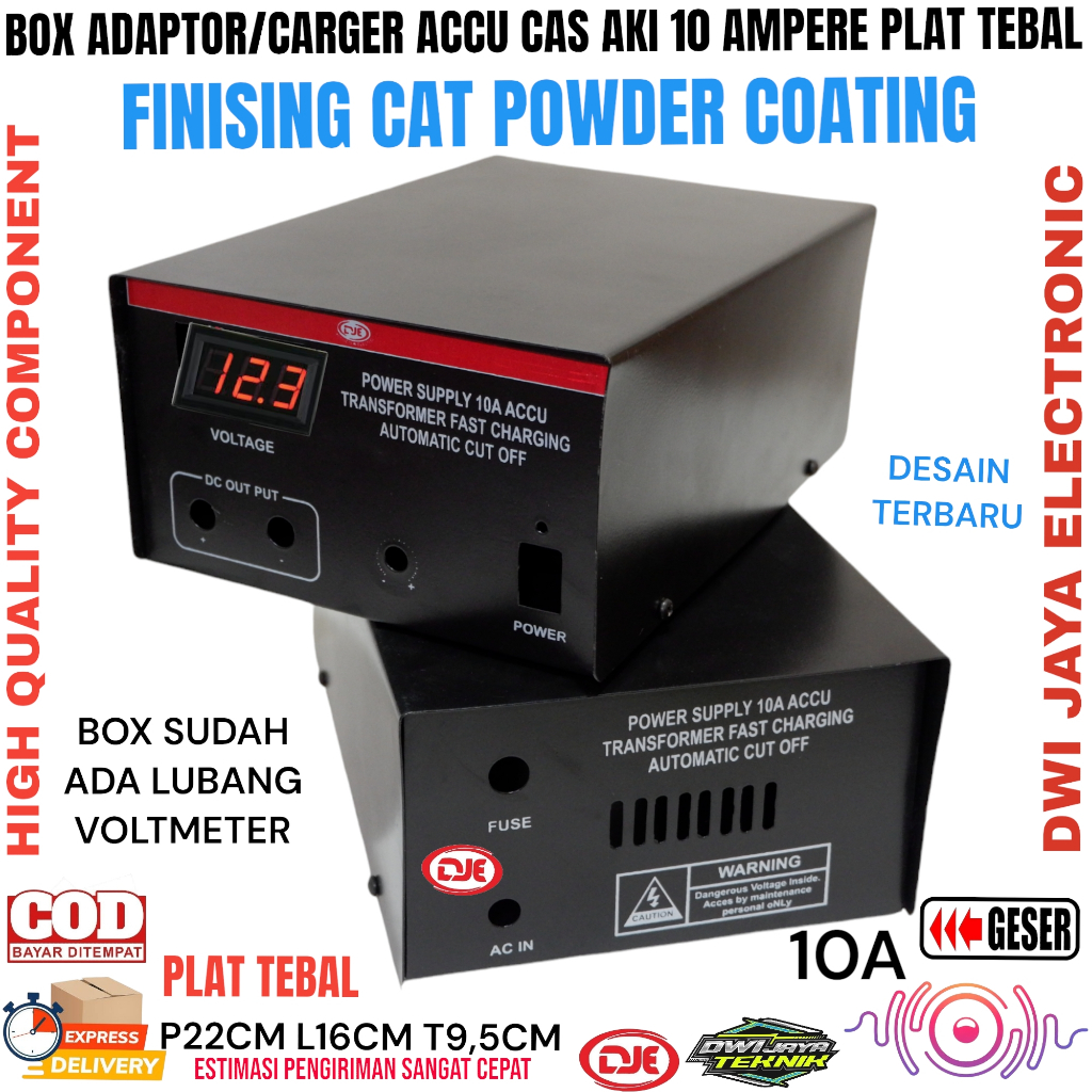 Jual BOX ADAPTOR CHARGE CAS ACCU AKI 10A UNIVERSAL | Shopee Indonesia