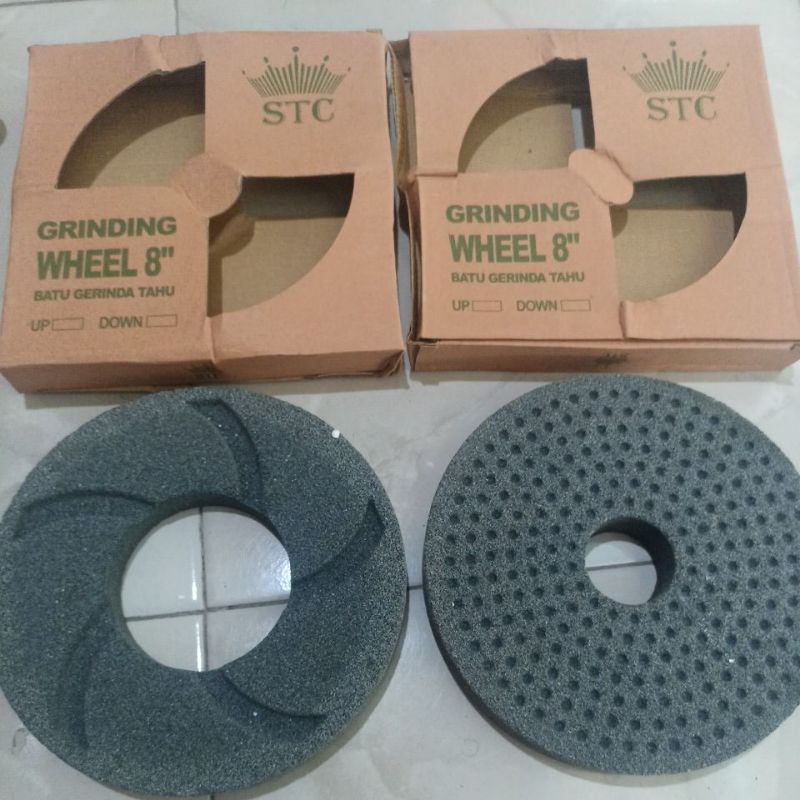 Jual Batu gerinda giling tahu atau kedelai stc 8 inch + bubble | Shopee ...