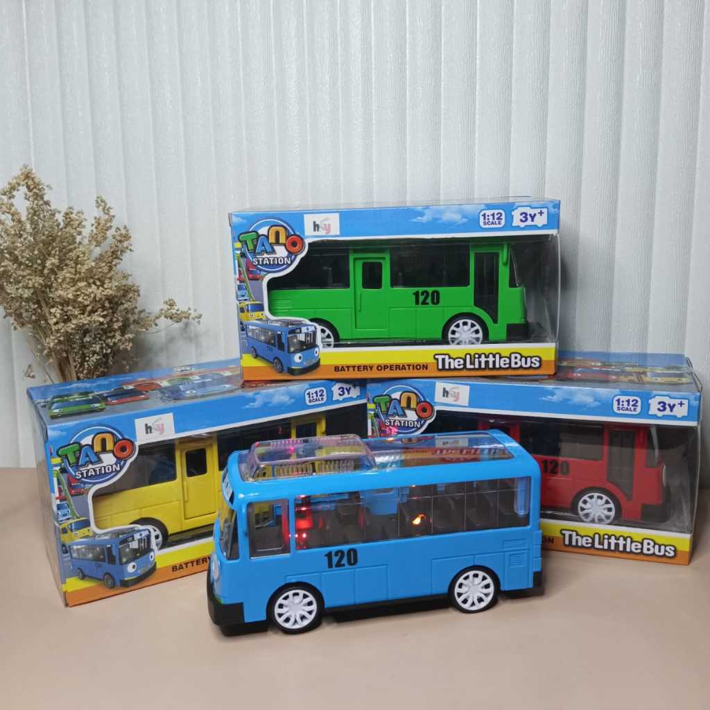 Jual TAYO LAMPU N MUSIK Mainan Bus Tayo Besar Lampu Dan Musik /The Little Bus | Shopee Indonesia