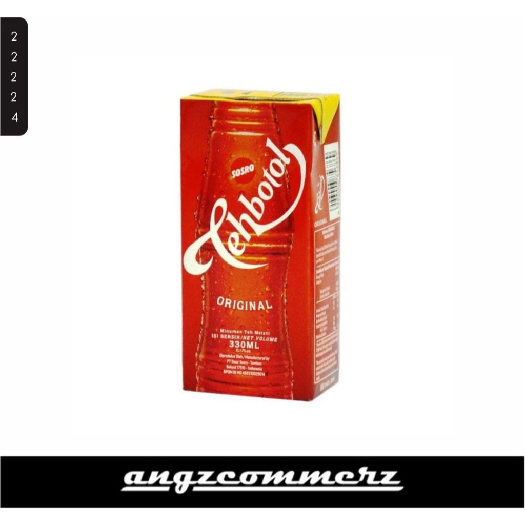 Jual SOSRO Teh Sosro original kotak 330 ml SY | Shopee Indonesia