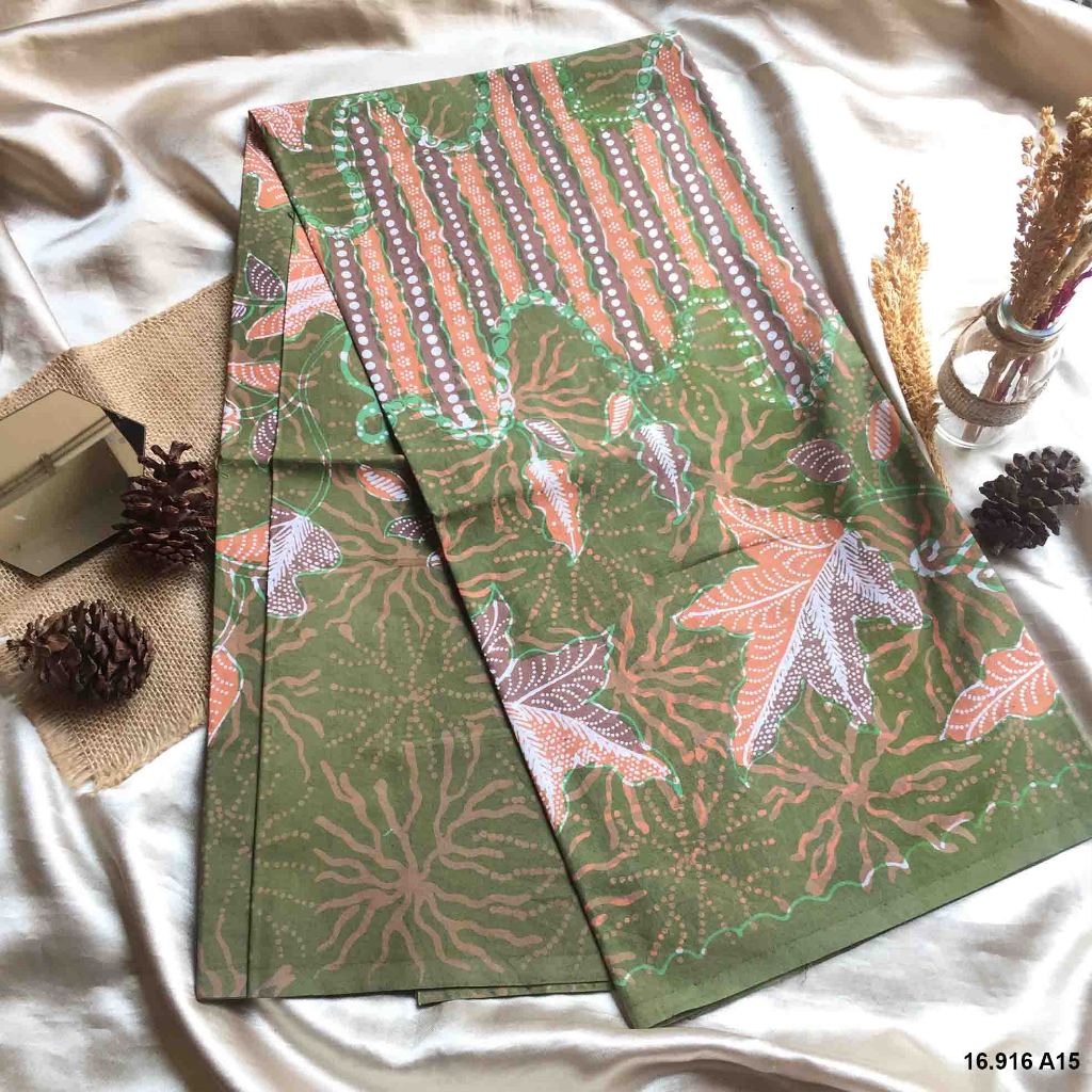 Jual Batik Tulis Asli Madura -Batik Motif Tumbuhan -Koleksi Warna ...