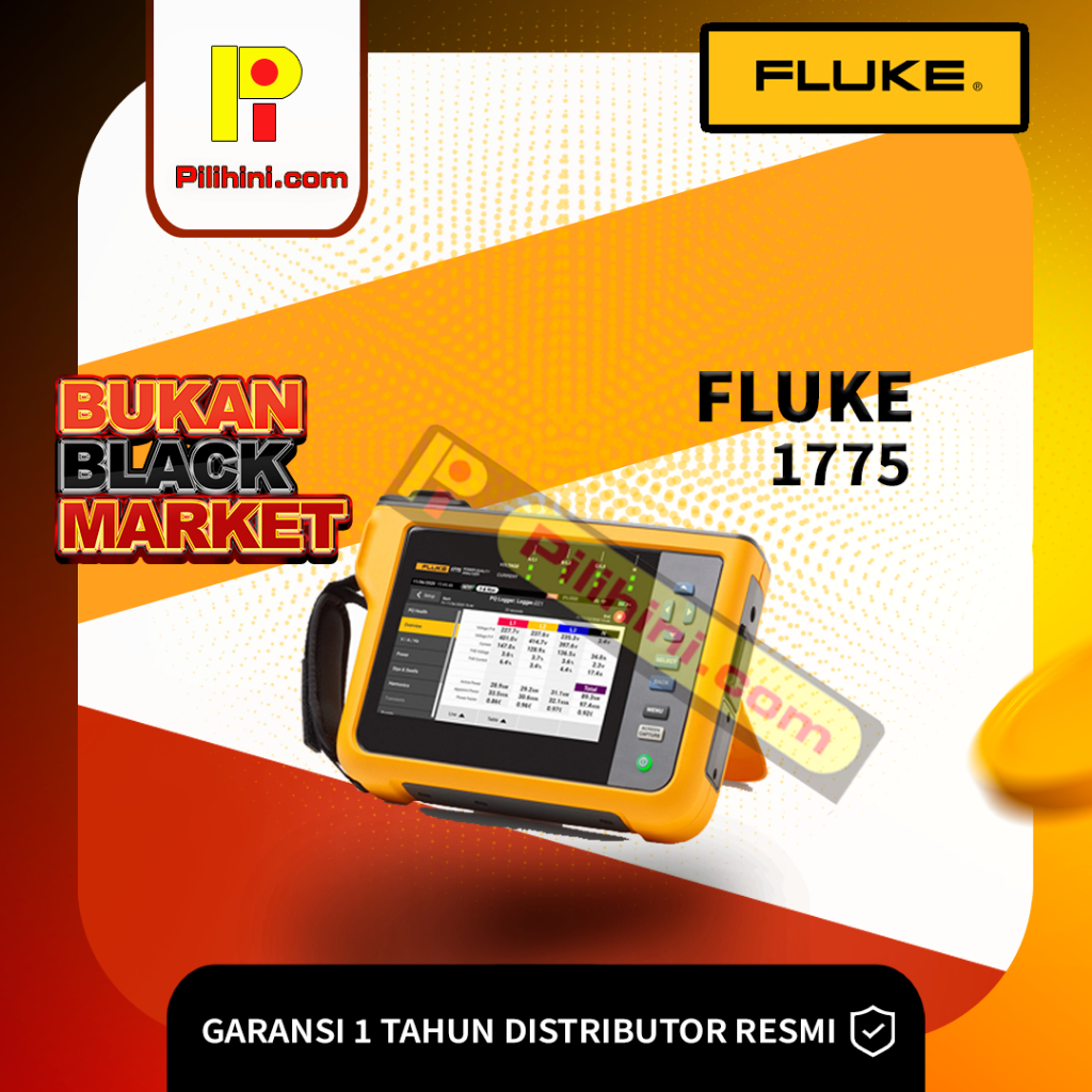 Jual Fluke 1775 Series Three-Phase Power Quality Analyzers | Shopee ...