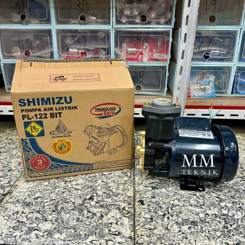 Jual NON AUTO Pompa Air Shimizu PL 122 BIT Sumur Dangkal | Shopee Indonesia