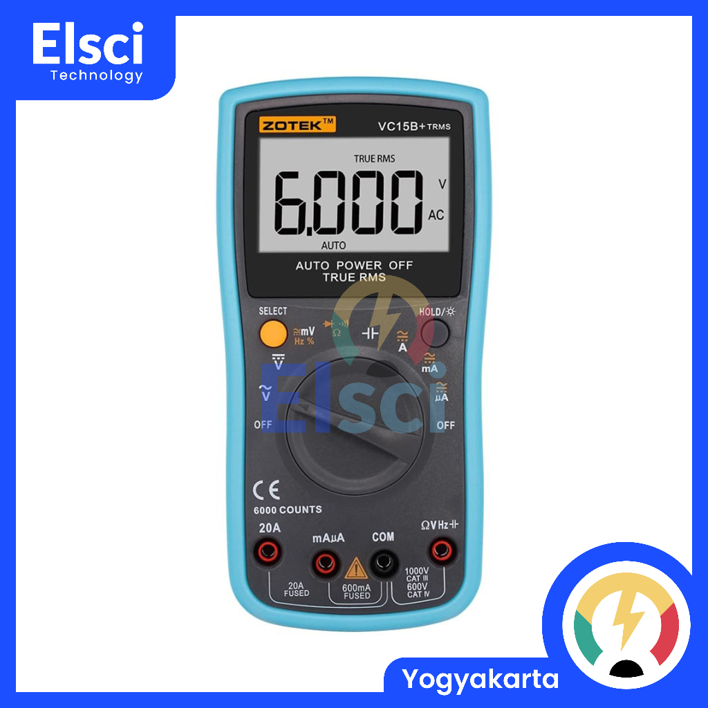 Jual Zotek VC15B+ Digital Multimeter | Shopee Indonesia