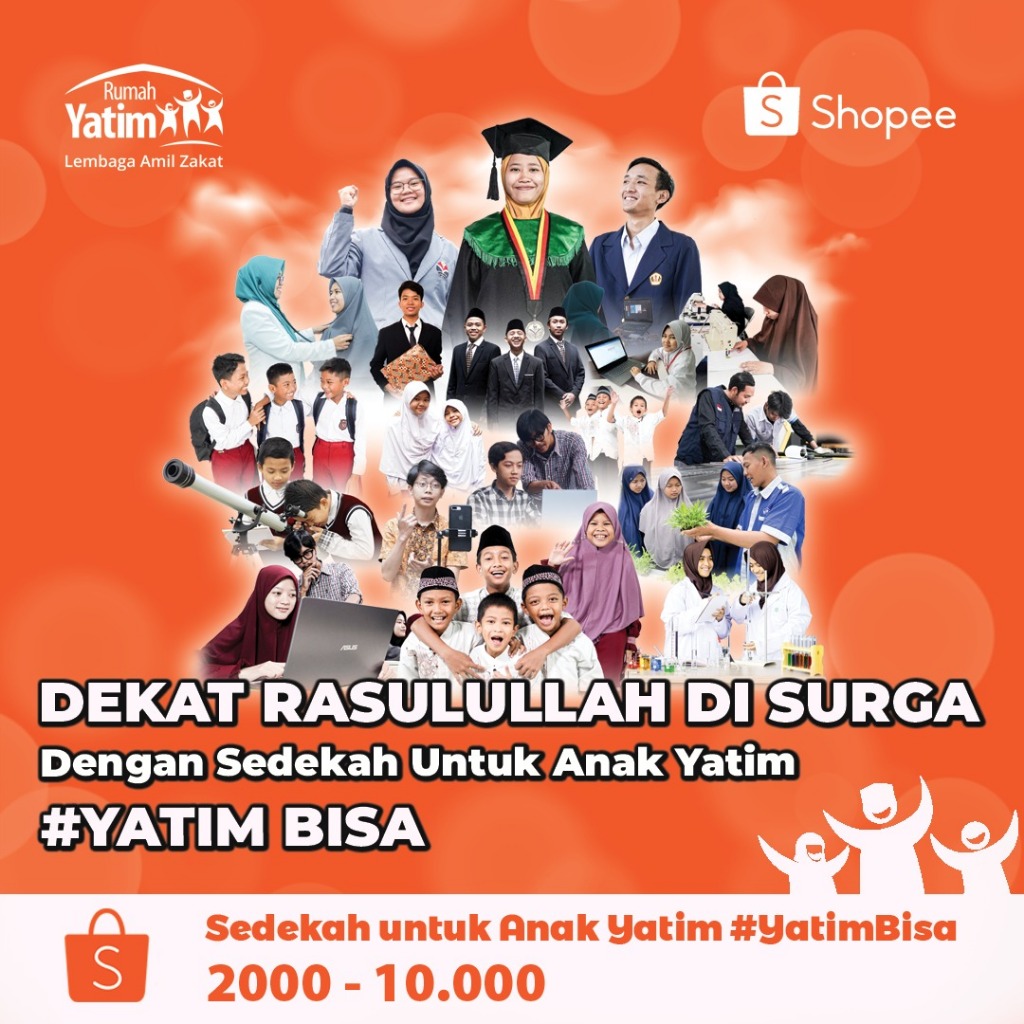 Jual Rumah Yatim - Sedekah untuk Anak Yatim #YatimBisa | Shopee Indonesia
