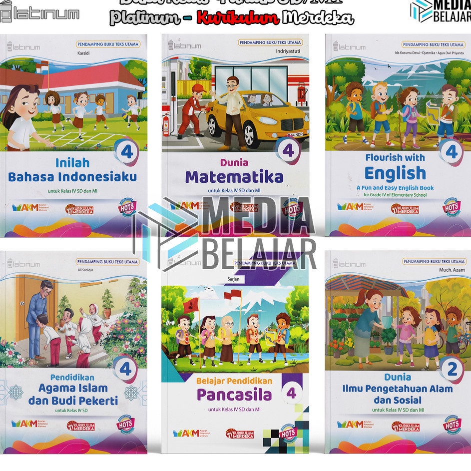 Jual Buku Kelas 4 Kurikulum Merdeka SD Tiga Serangkai Platinum | Shopee Indonesia