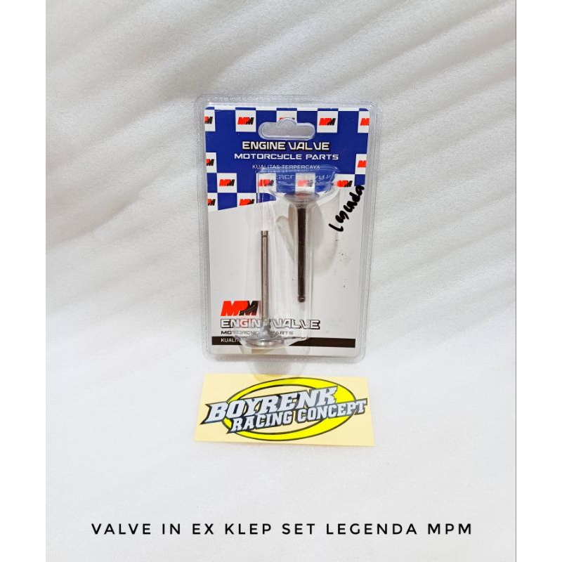 Jual KLEP SET VALVE SET IN EX LEGENDA SUPRA FIT MPM-BOYRENK | Shopee ...